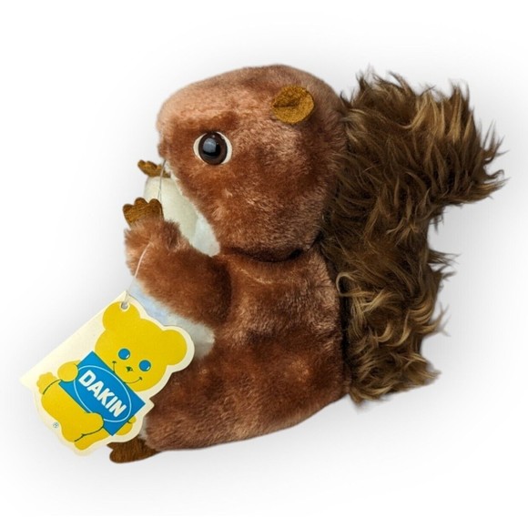 Dakin | Toys | Vintage Dakin Red Brown Squirrel Soft Toy Plush 98 ...